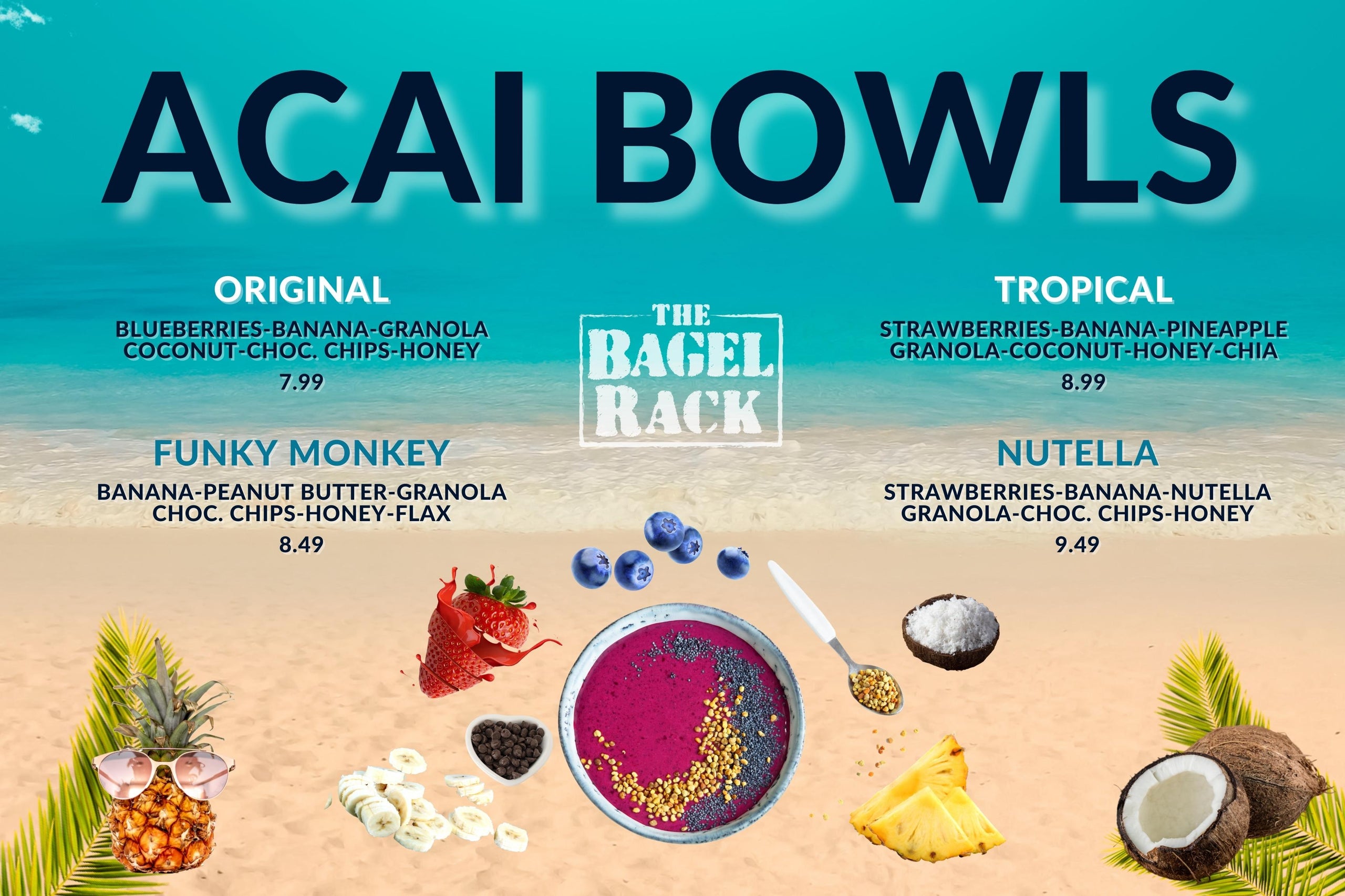Acai Bowls | The Bagel Rack