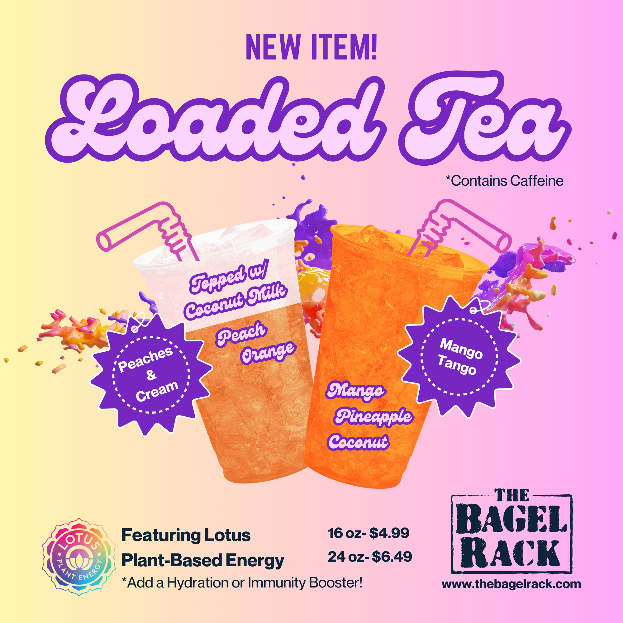 Loaded Tea | The Bagel Rack